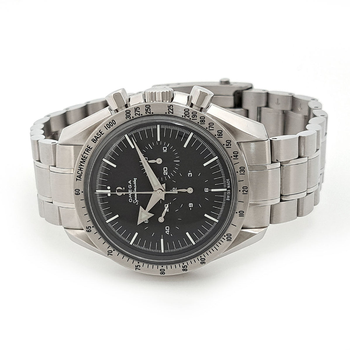 OMEGA Speedmaster Broad Arrow 1ST Replica With box and warranty card ...