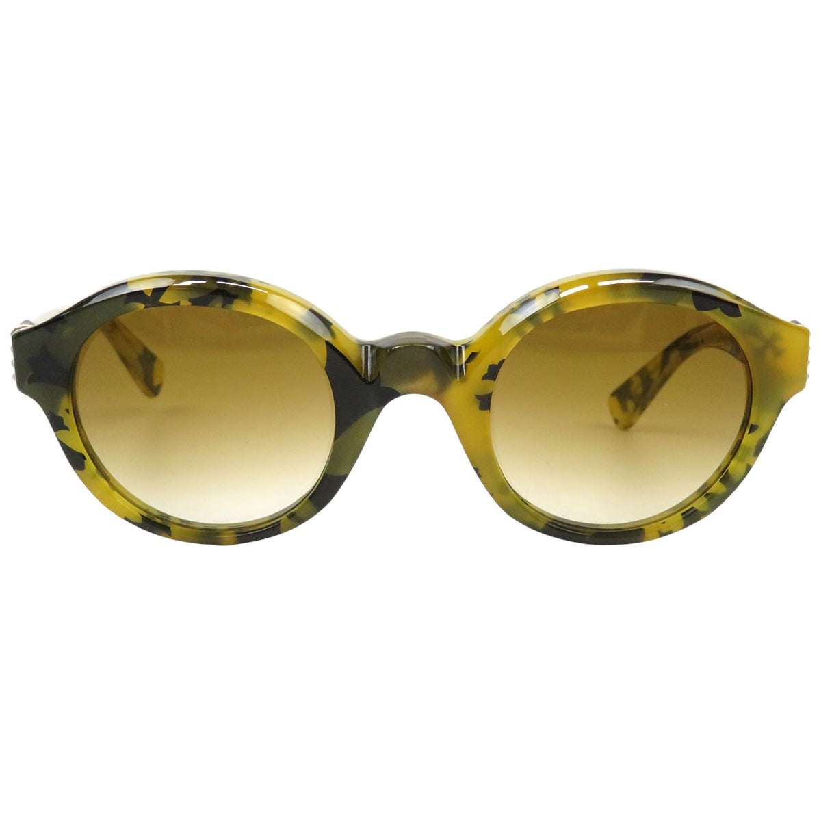 CHROME HEARTS CH アイウェア クロス 総柄 クロステンプル ANITA HO ボストン サングラス– TS Trading ...